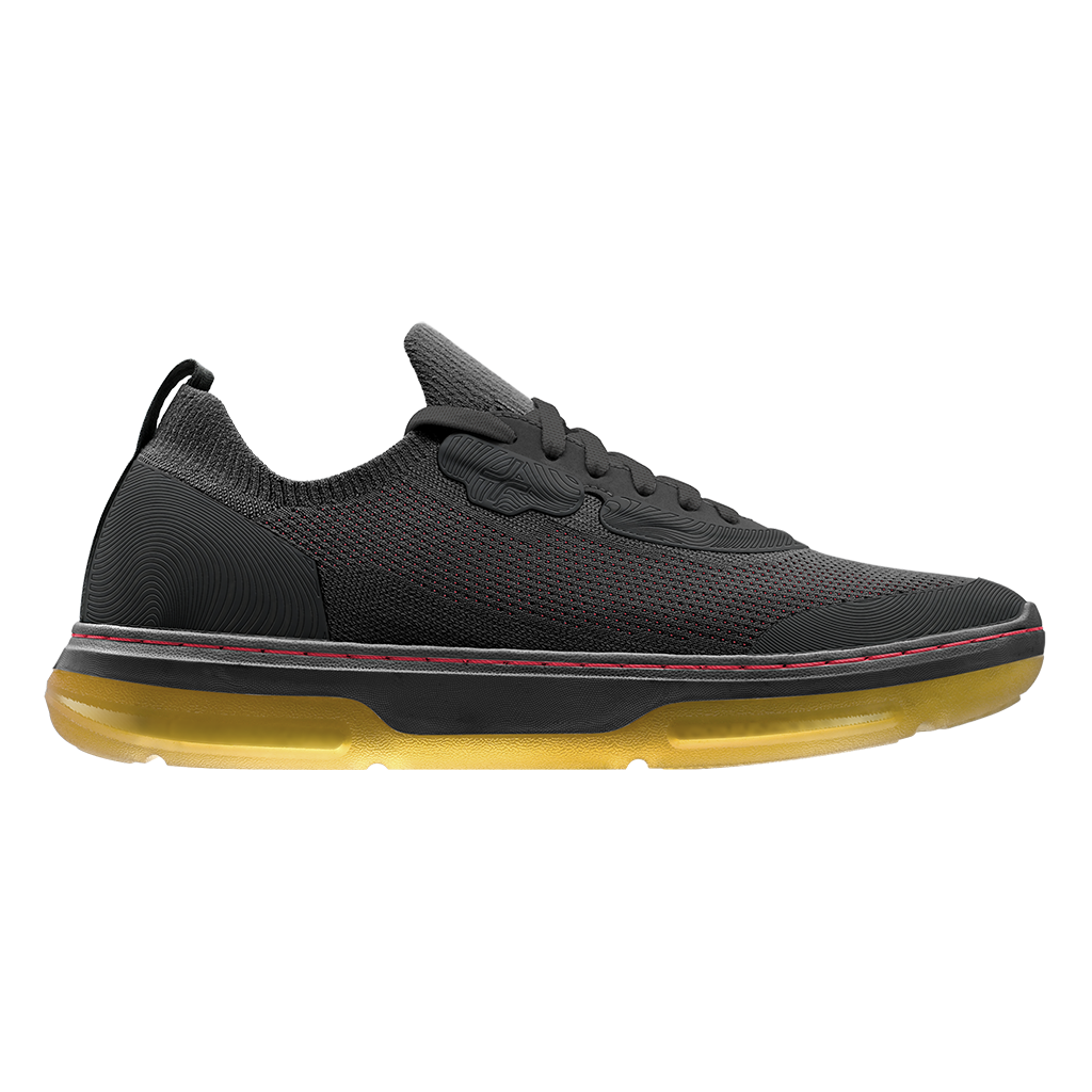 Skiff Black+Gum Boat Shoe – made+