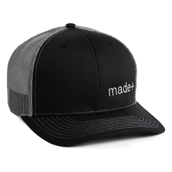 iso logo trucker hat – made+
