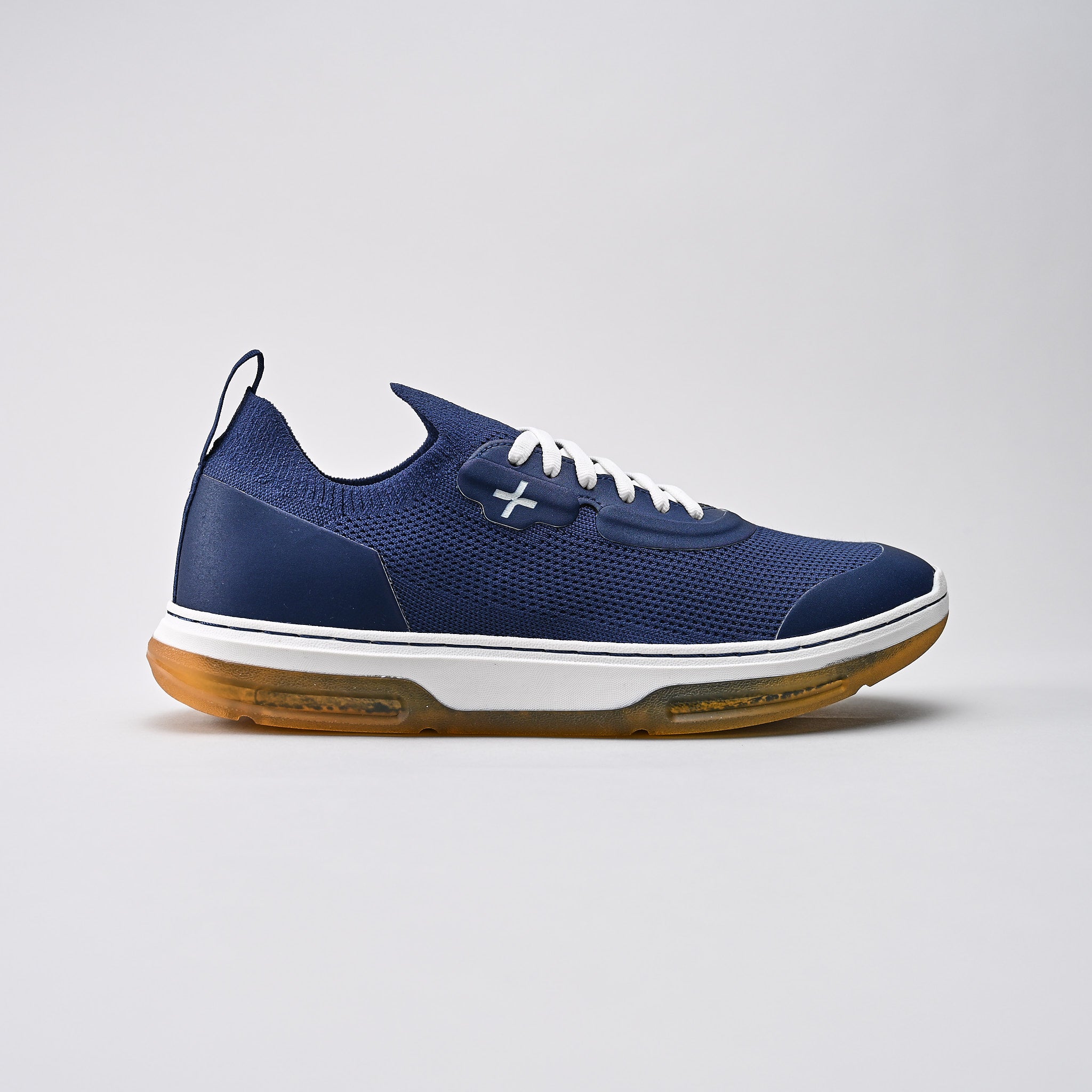 Skiff Navy+Gum Boat Shoe – made+