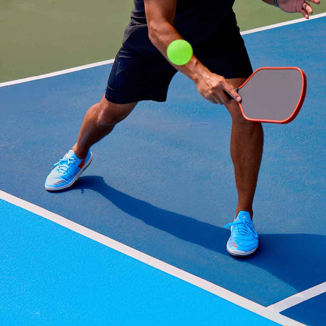 bangr black /white pickleball shoe – made+