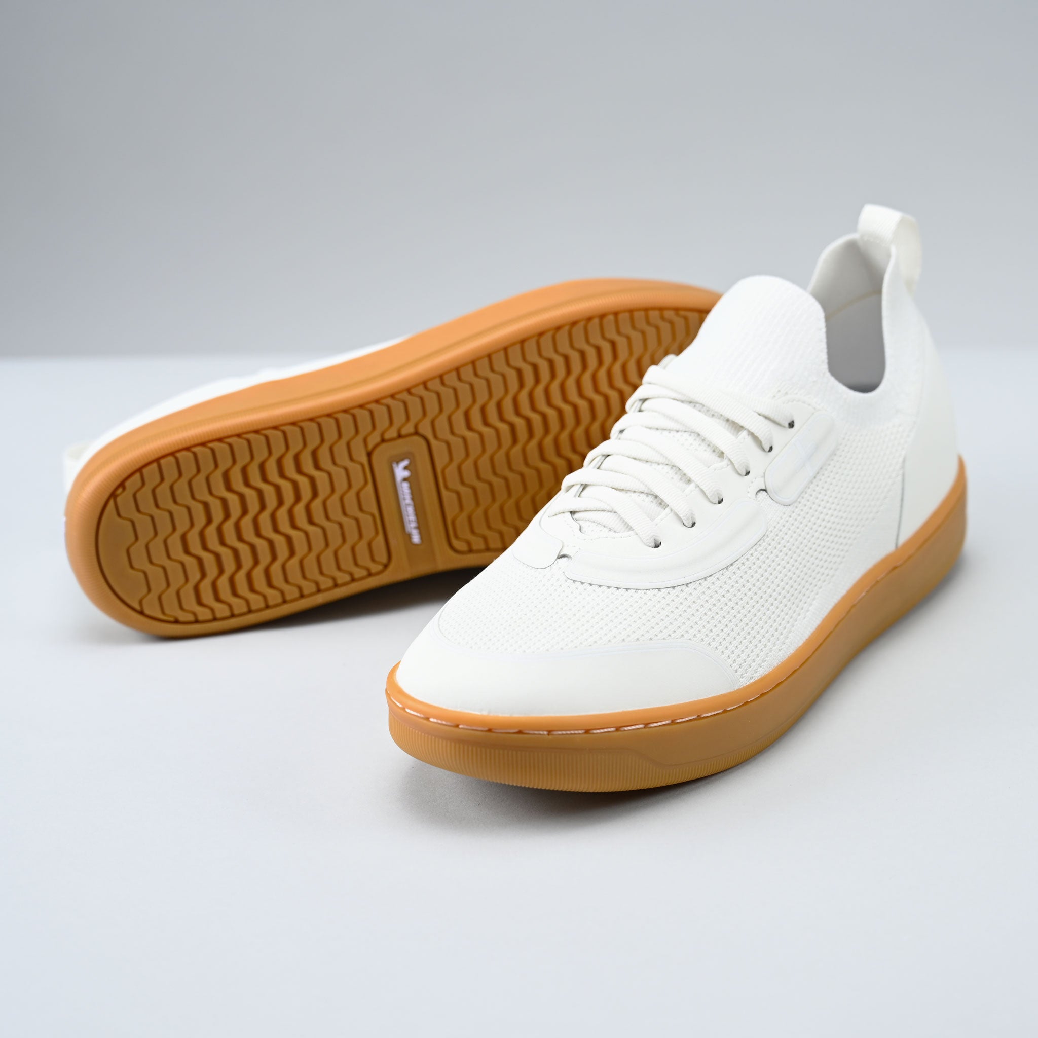 Skiff2 White+Gum Boat Shoe – made+
